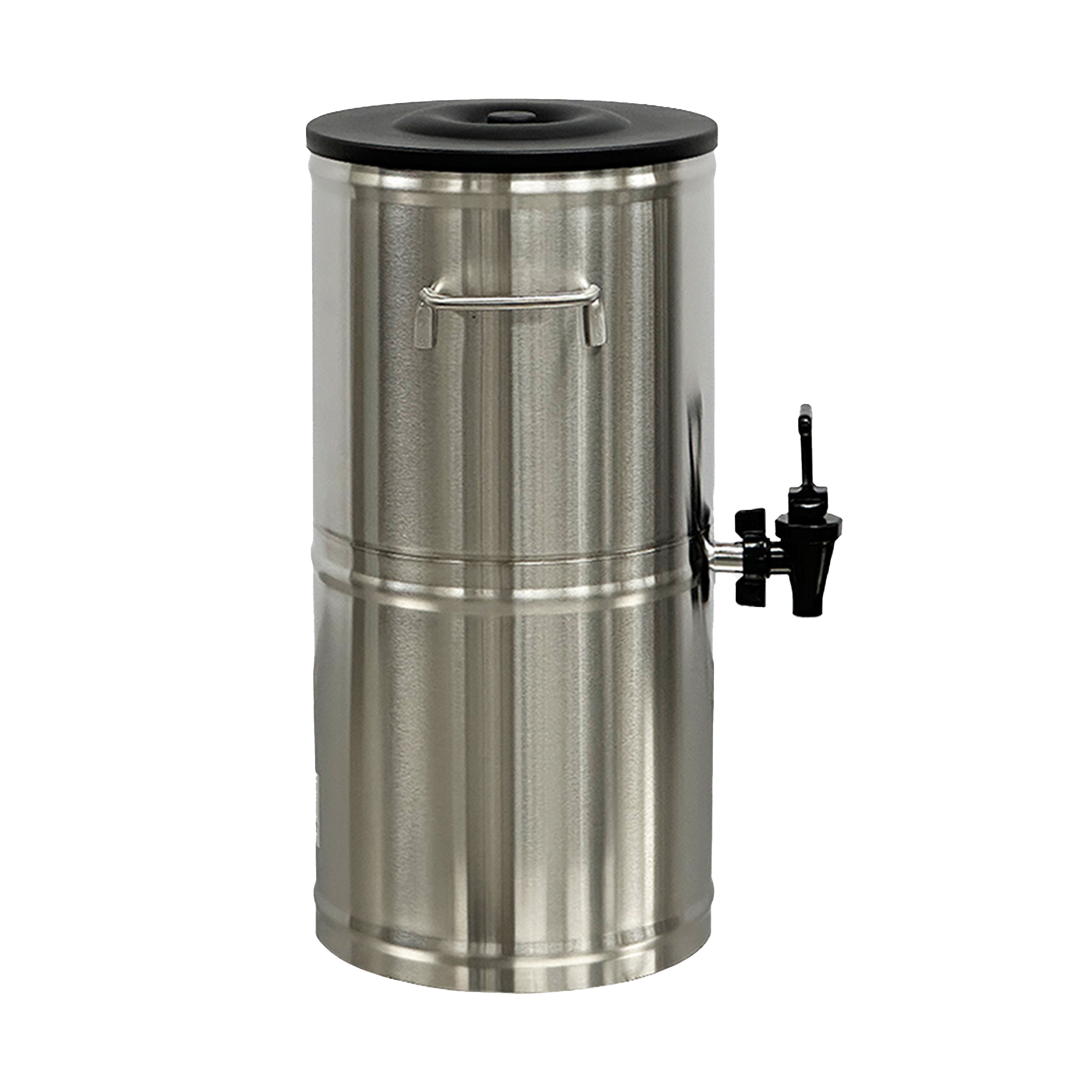 13.2L Oval Commercial Iced Tea Dispenser with Solid Lid, 3.5 Gallon ...