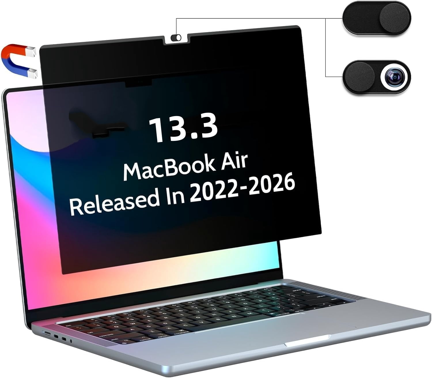 13.3 Inch 16:9 (287MM*179MM) Widescreen Laptop Privacy Screen Filter ...