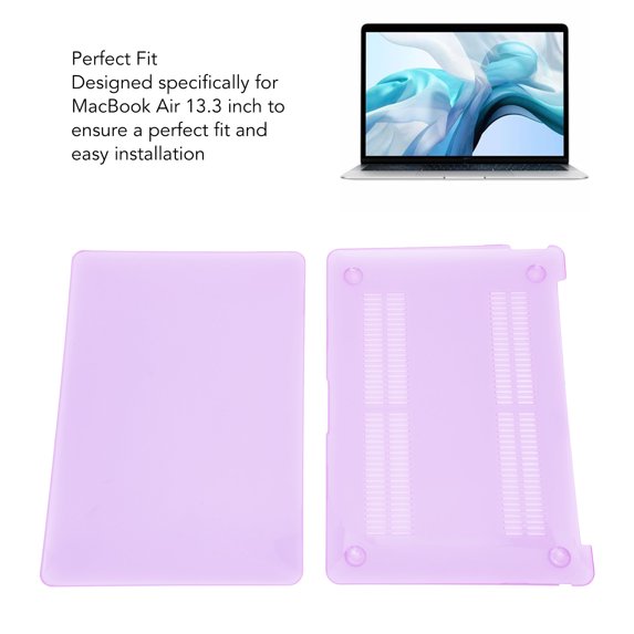 13.3" Laptop Case, Crystal Clear, Slim Protection Against Scratches ...