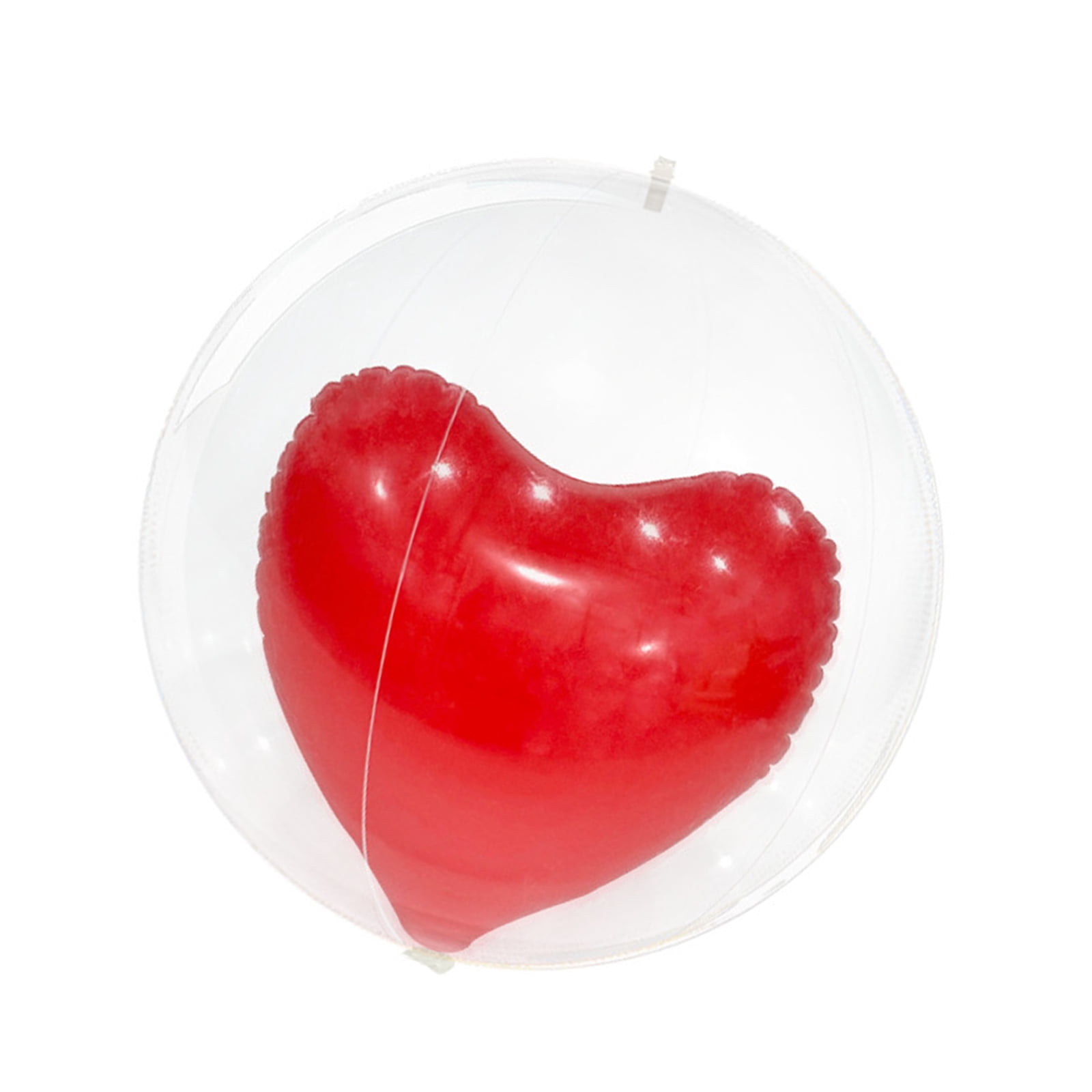 13.38Inch Heart Shaped PVC Balloons Valentines Love Heart Balloon for ...