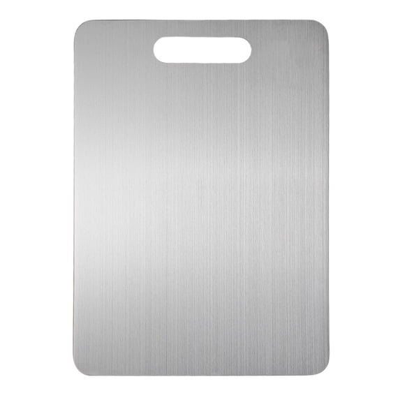 13.3X9.1In Stainless Steel Cutting Board With Hanging Hole Non Slip ...