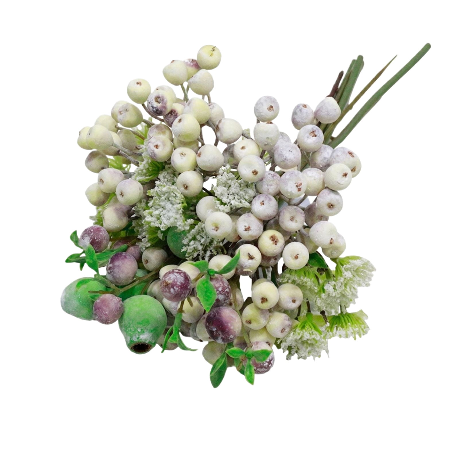 13.4 Inch Artificial Fruit Stems Floral Arrangement Fake Berry Branches ...