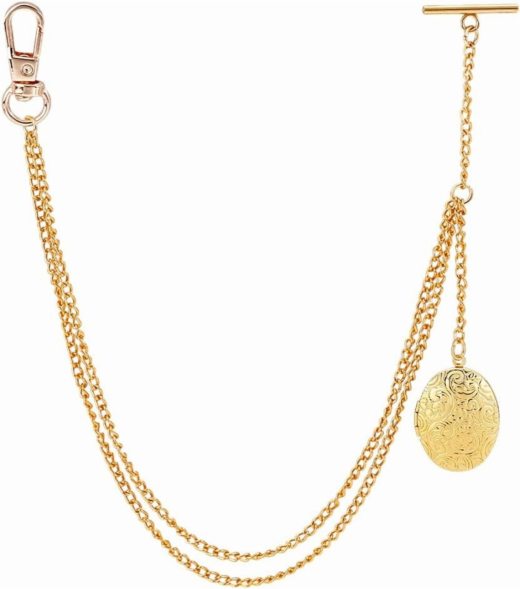 13.4 Inch Golden Watch Chain Suit Wallet Chain Pocket Watch Vintage ...