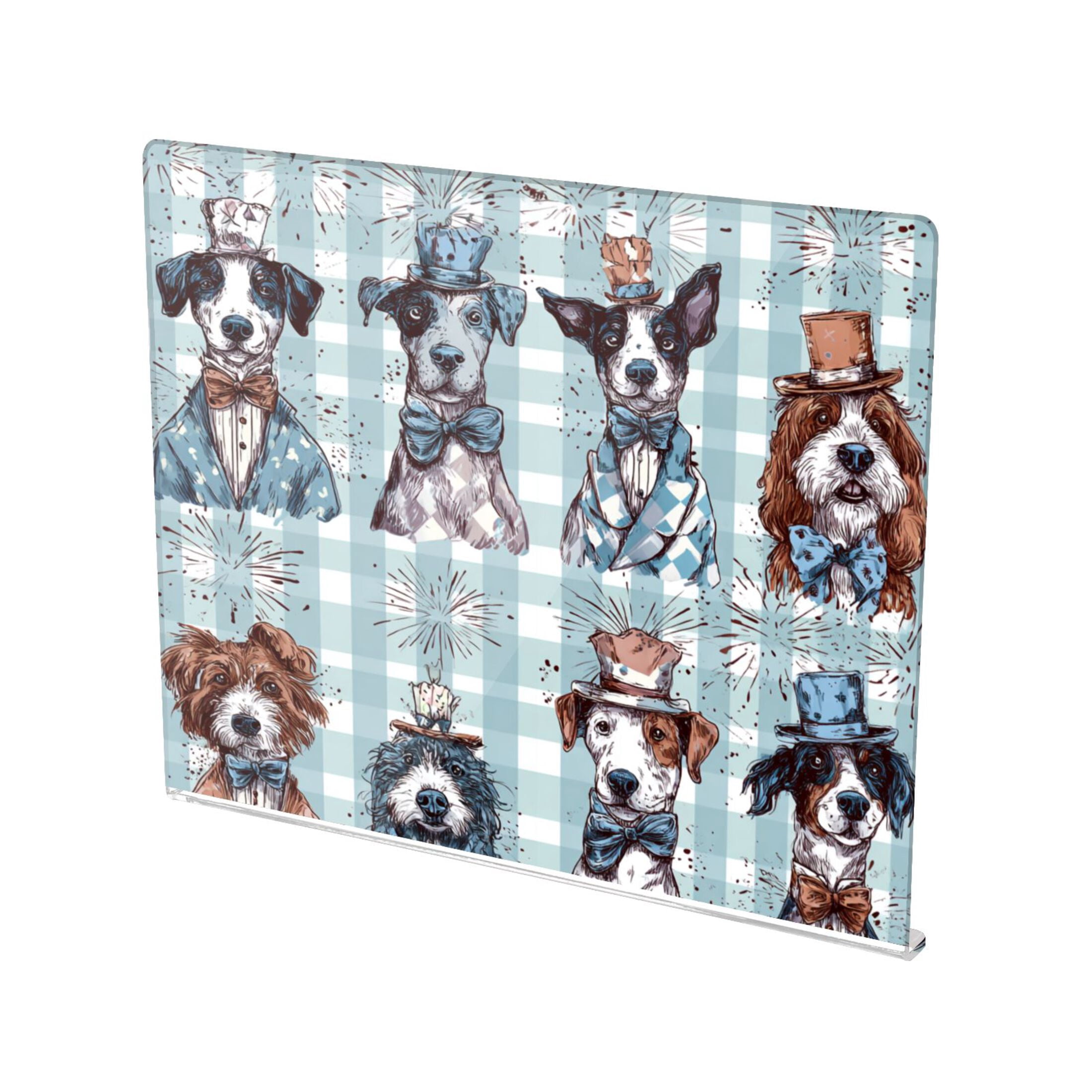 13.4" x 16.5" Food-Grade Acrylic Cutting Board Non-Slip Kitchen ...