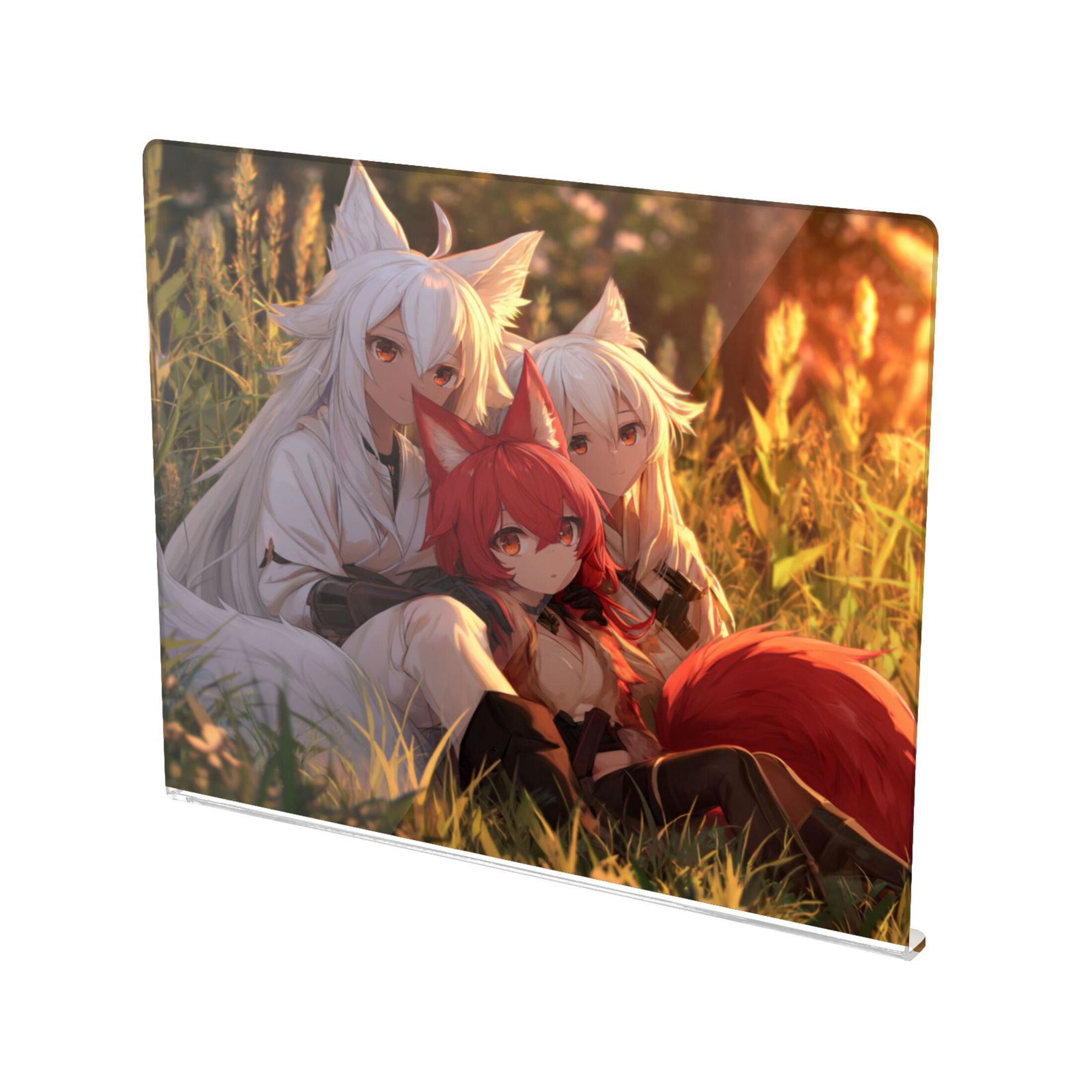 13.4" x 16.5" Food-Grade Acrylic Cutting Board Non-Slip Kitchen ...