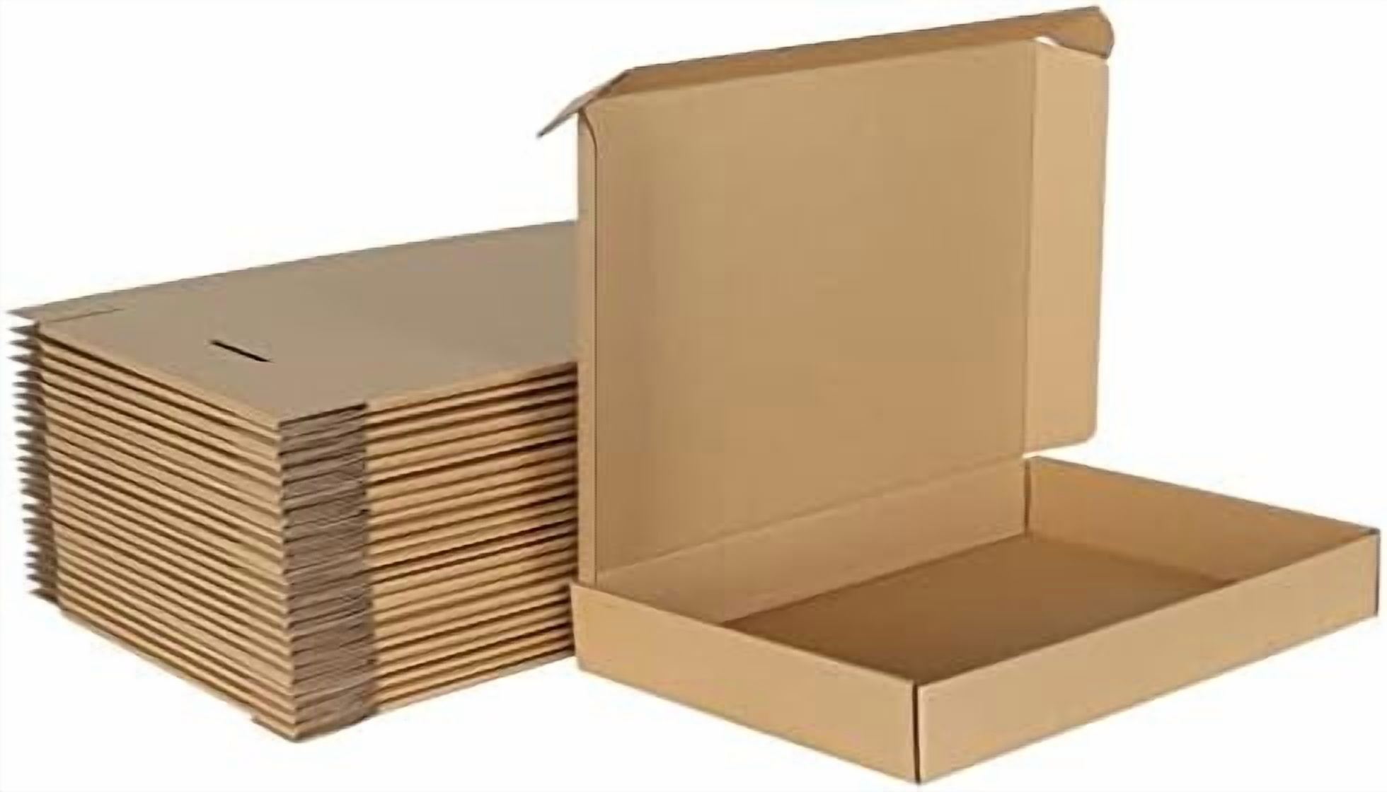 13.46x10.39x1.89 Inches Shipping Boxes Pack of 25, Small Corrugated ...