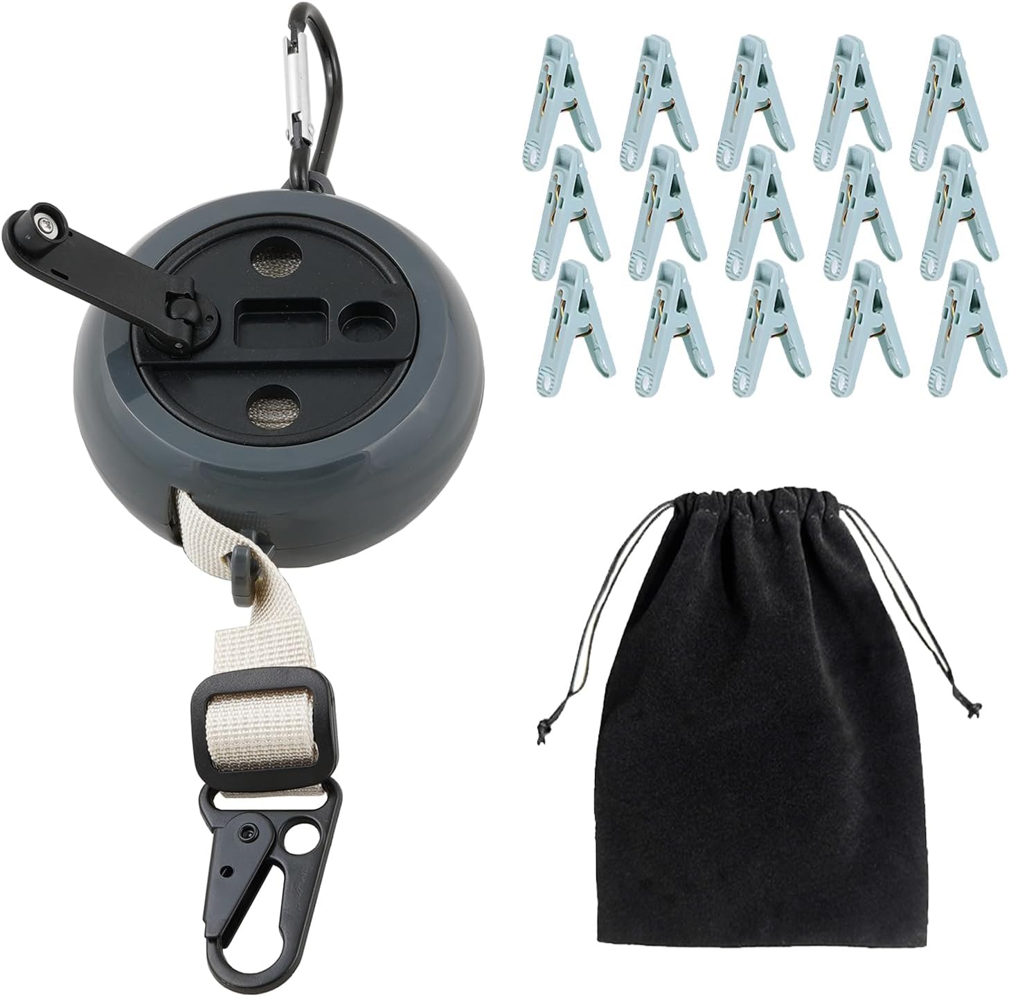 13.4Ft Portable Travel Clothesline is Also an Outdoor Camping ...