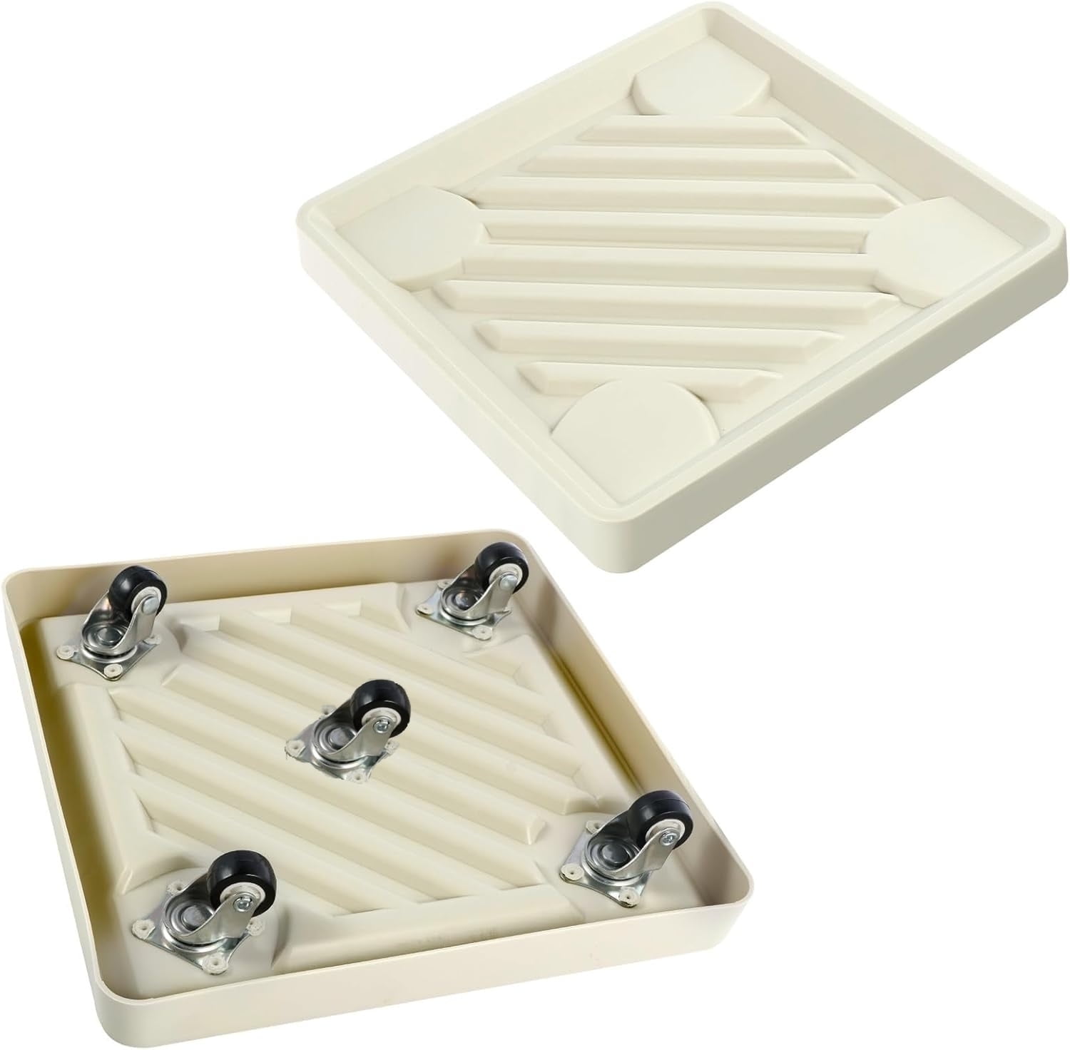 12x12In Plant Pallet Plants Dolly Trolly,Wheeled Planter Roller Base ...