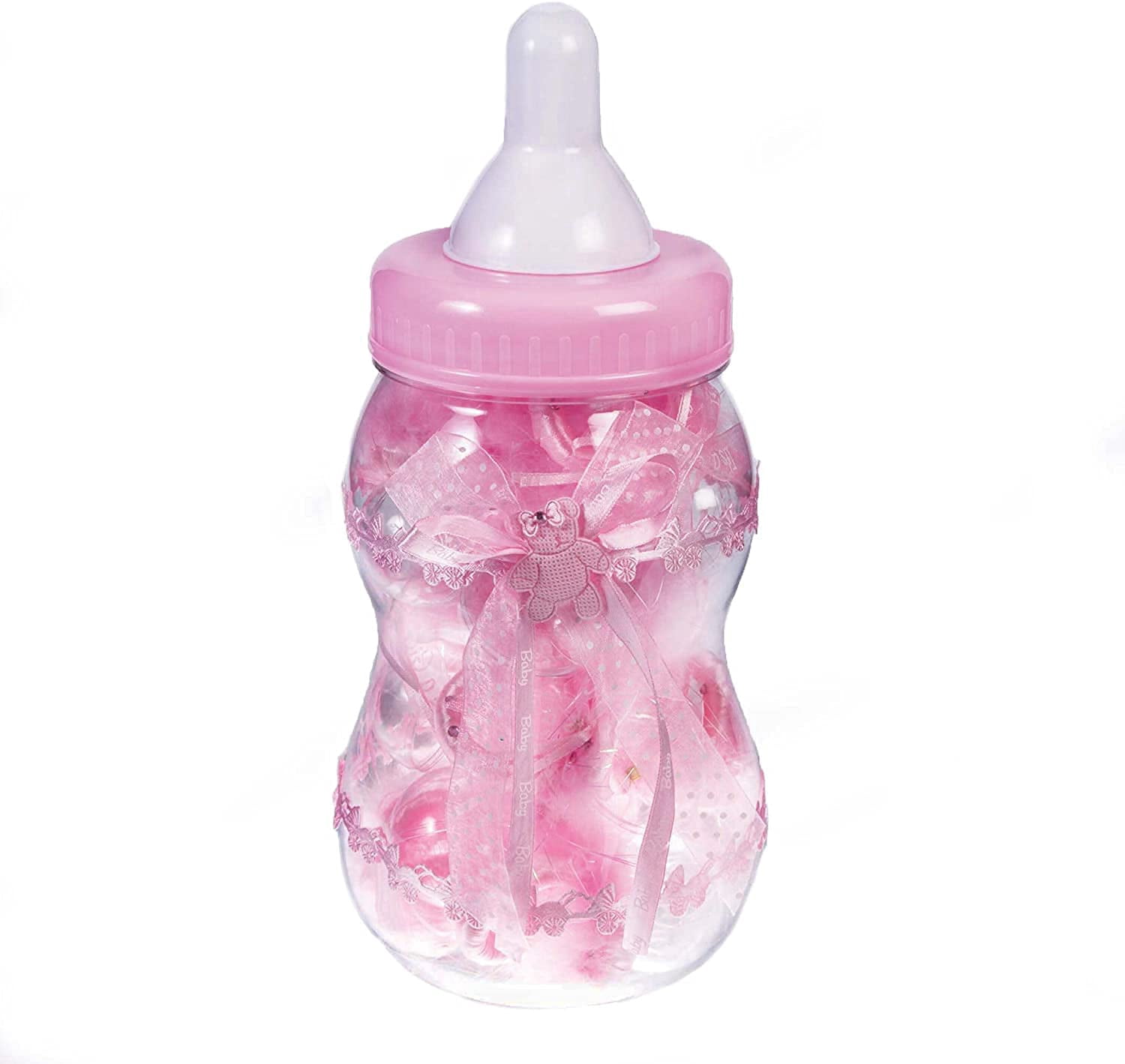 Forum Novelties Pink 13.5" Fillable Jumbo Baby Girl Shower Bottle Game ...