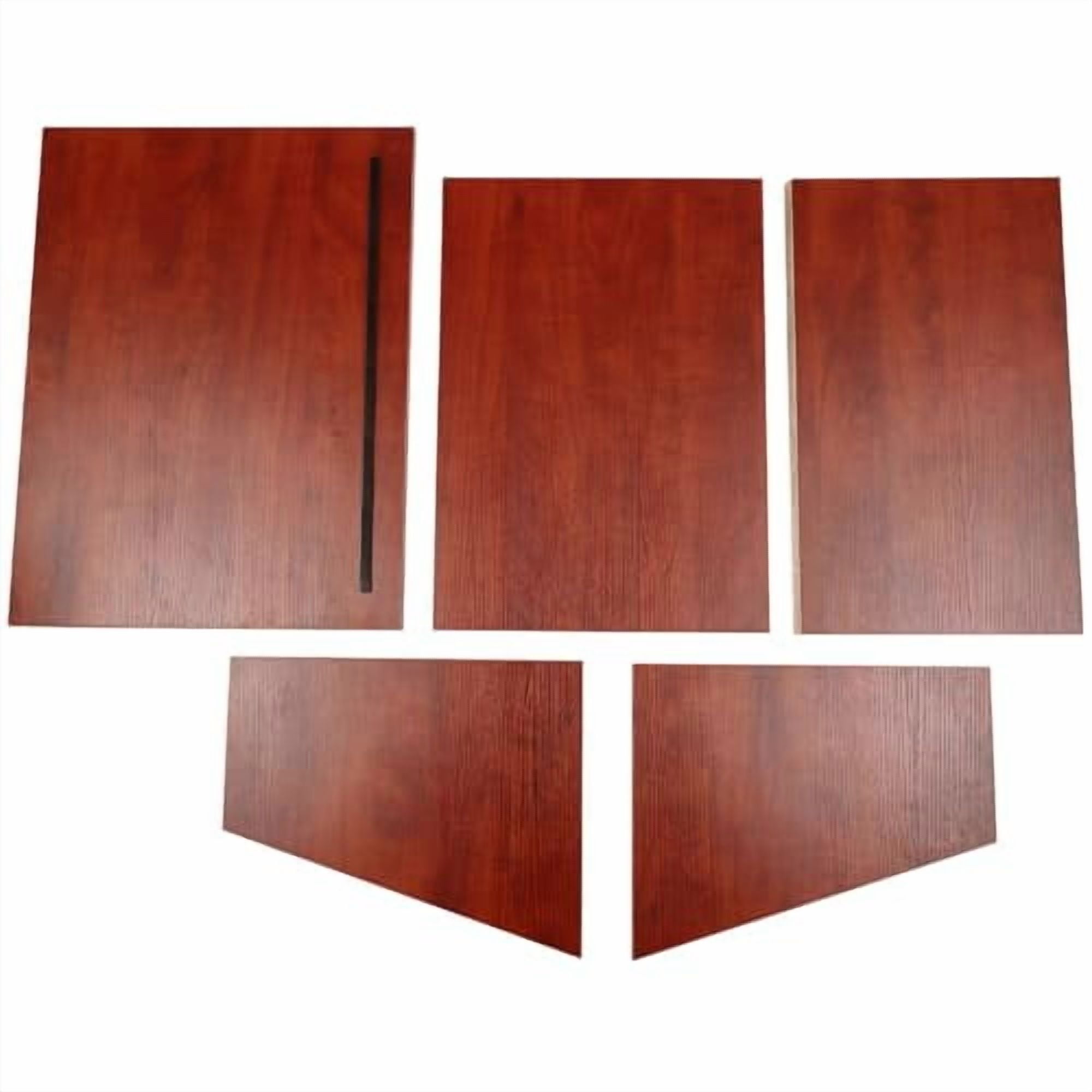 13.5" H Wooden Portable Tabletop Podium Stand, Angled Surface Table Top ...