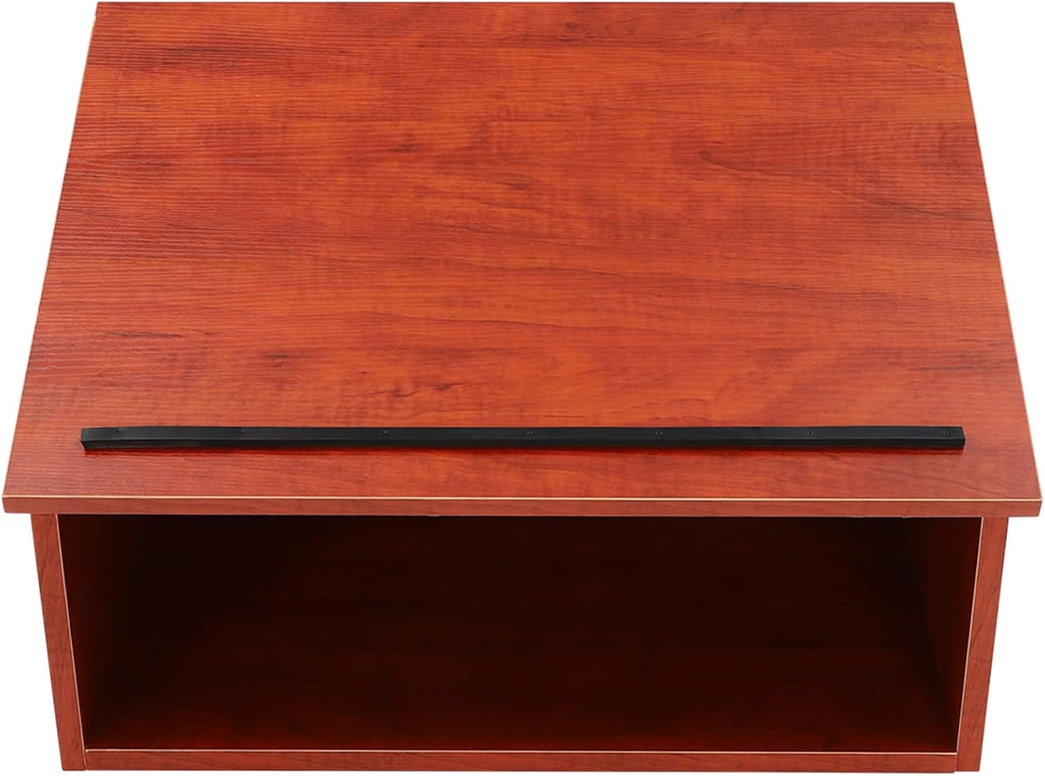 13.5" H Wooden Portable Tabletop Podium Stand, Angled Surface Table Top ...