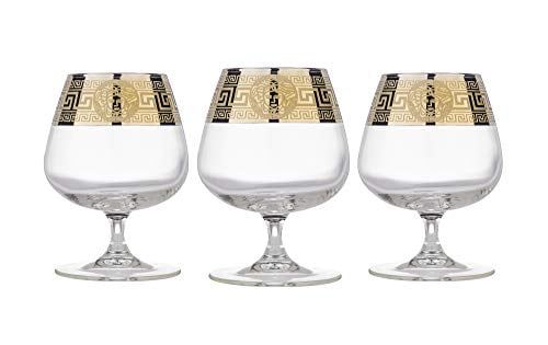 13.5-Ounces Brandy Snifter Glass Set, Elegant Glasses for Old Fashioned ...