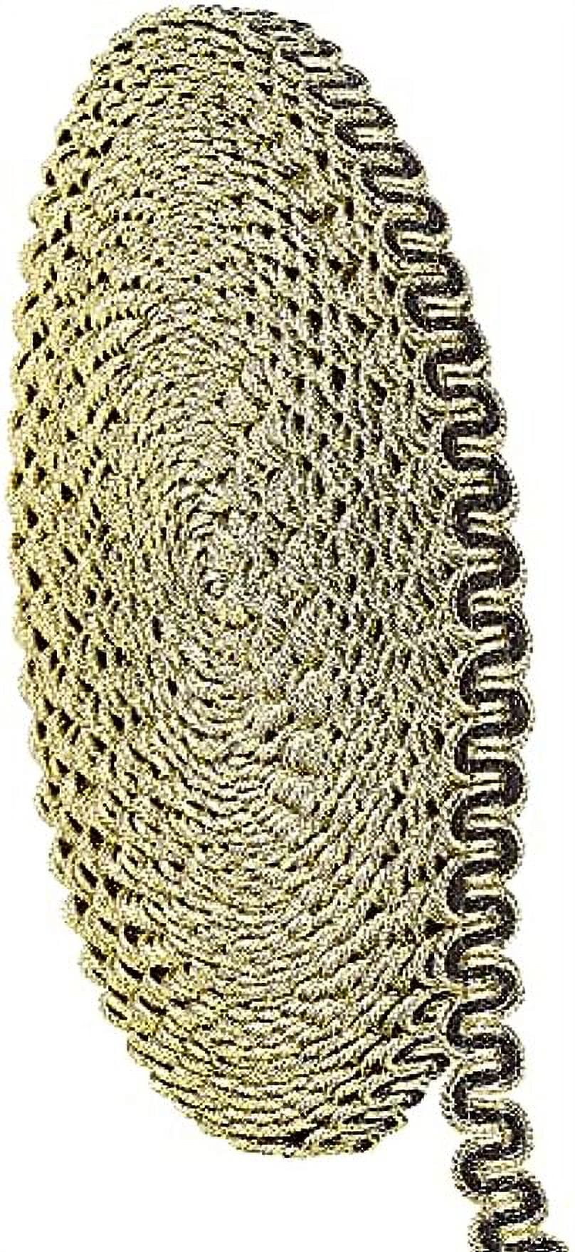 13.5 Yards 12m Black Braid Lace Trim 0.43 inch 11mm Gimp Braid Trim ...