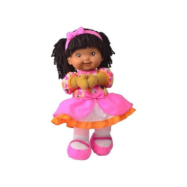 13.5 in. Babys First Hannah Prayer Doll - African American - Walmart.com