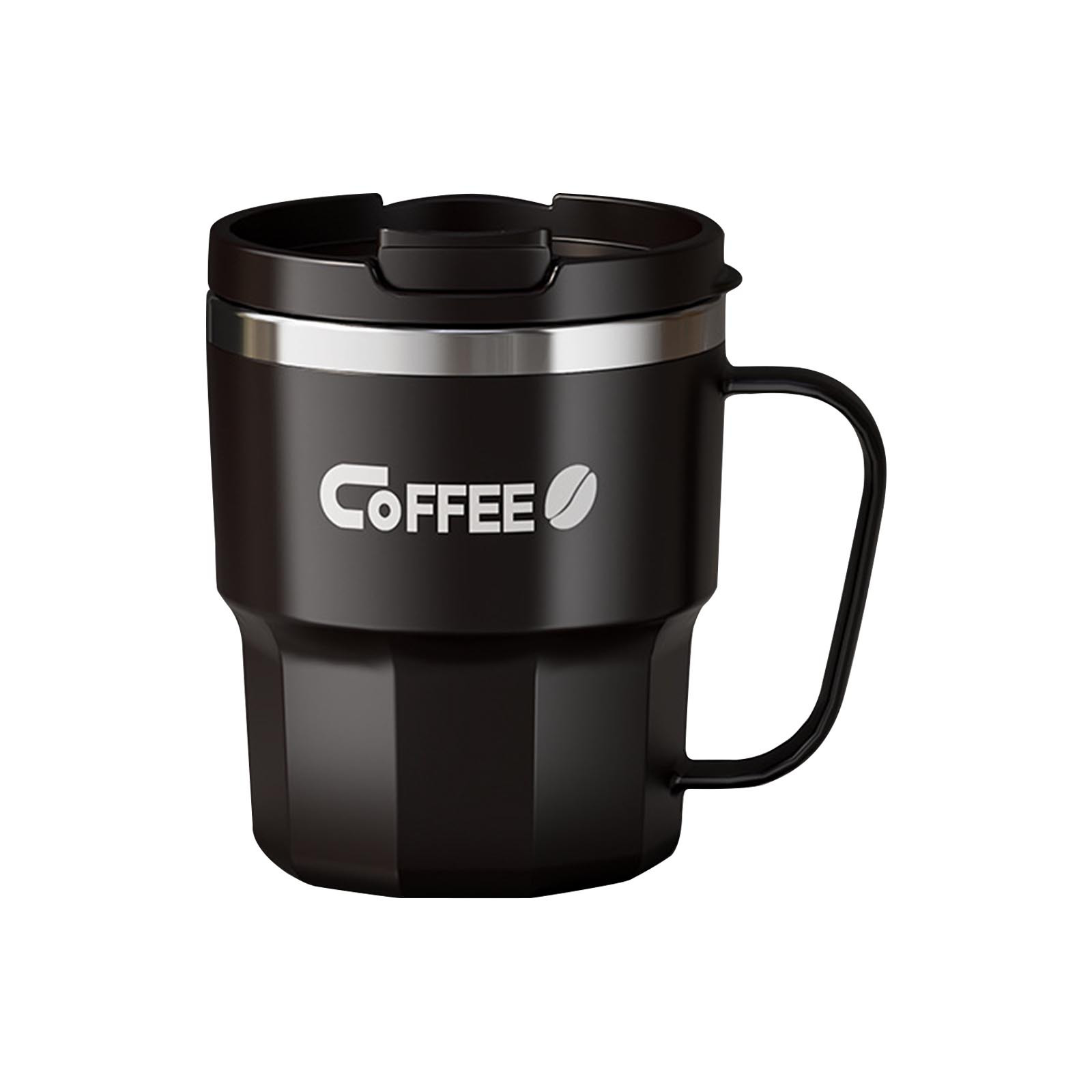 13.5 oz Coffee Mug, Vacuum Insulated Camping Mug with Lid, Double Wall ...