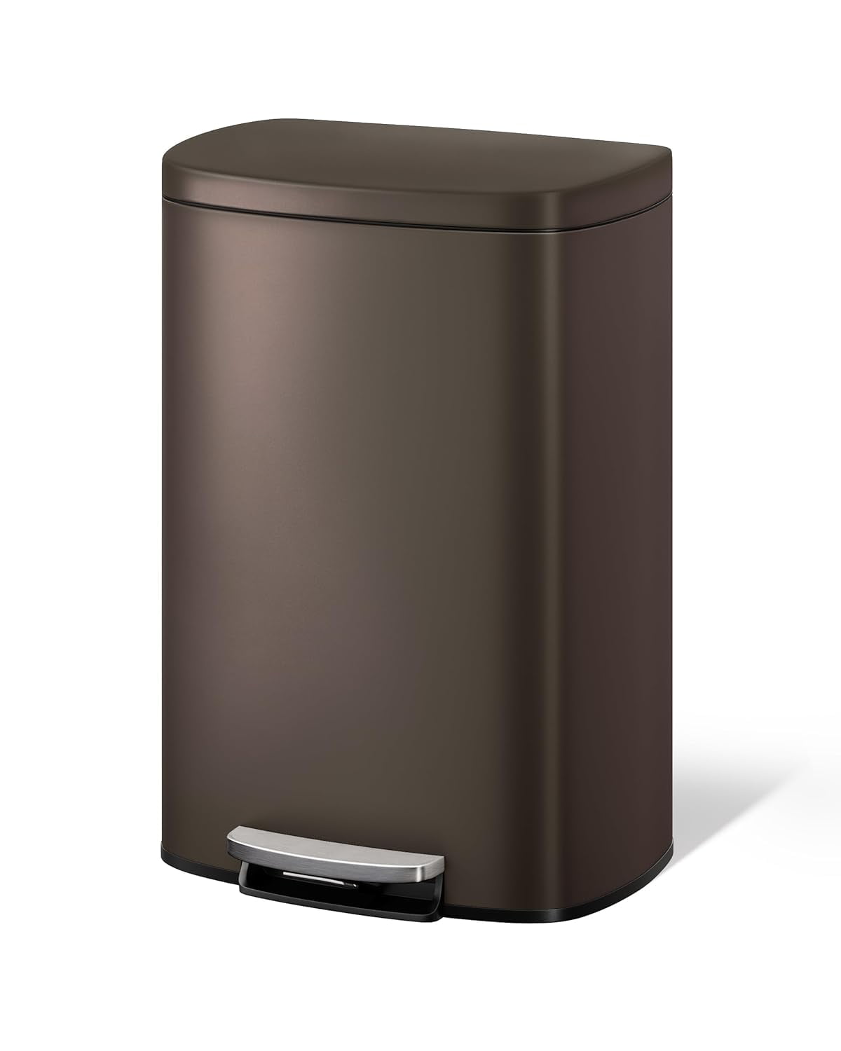 13 / 50 Liter Gallon Slim Kitchen Trash Can with Soft Close Lid, Step ...