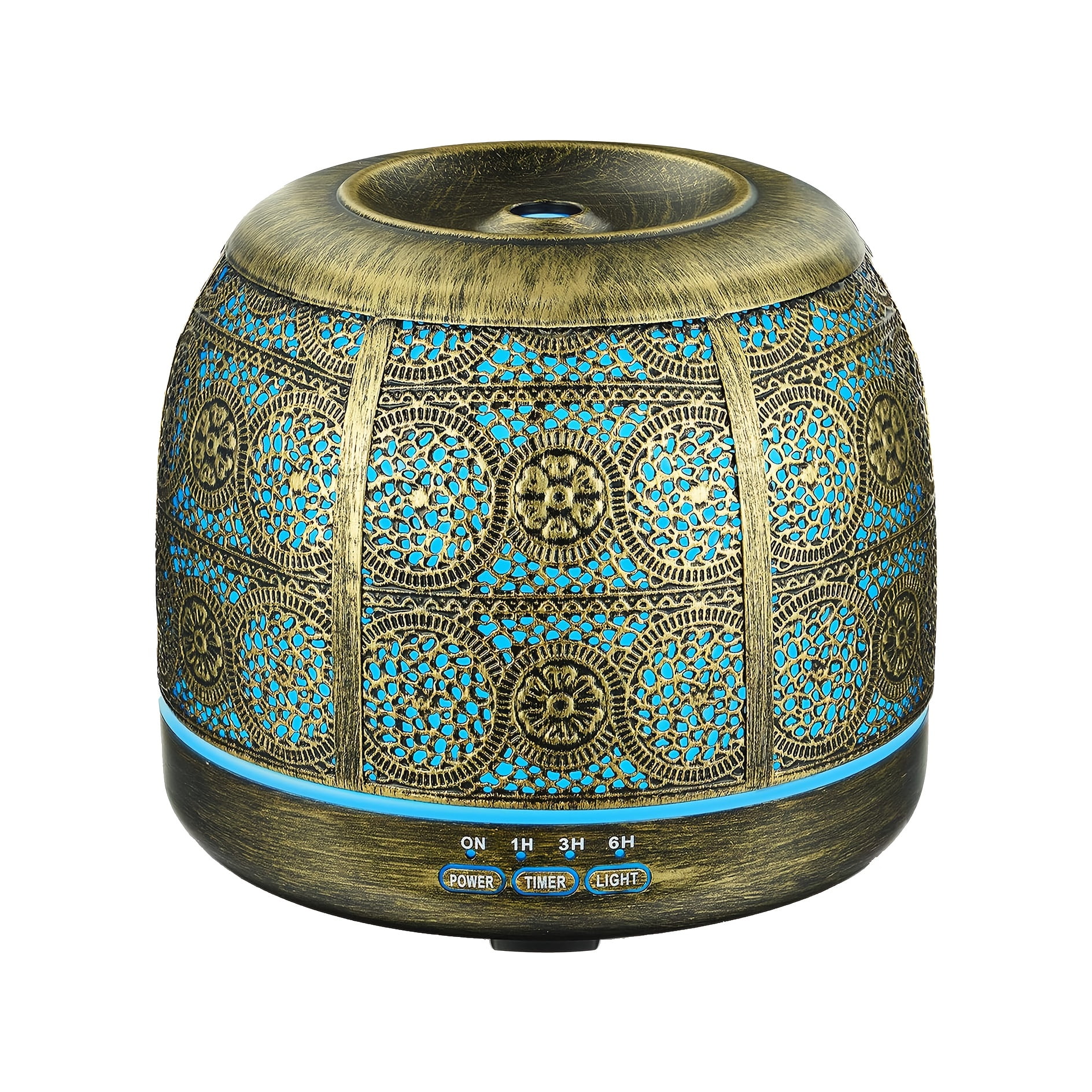 13.53oz Essential Oil Diffuser - Remote Control, 7-Color Lights, Cold ...