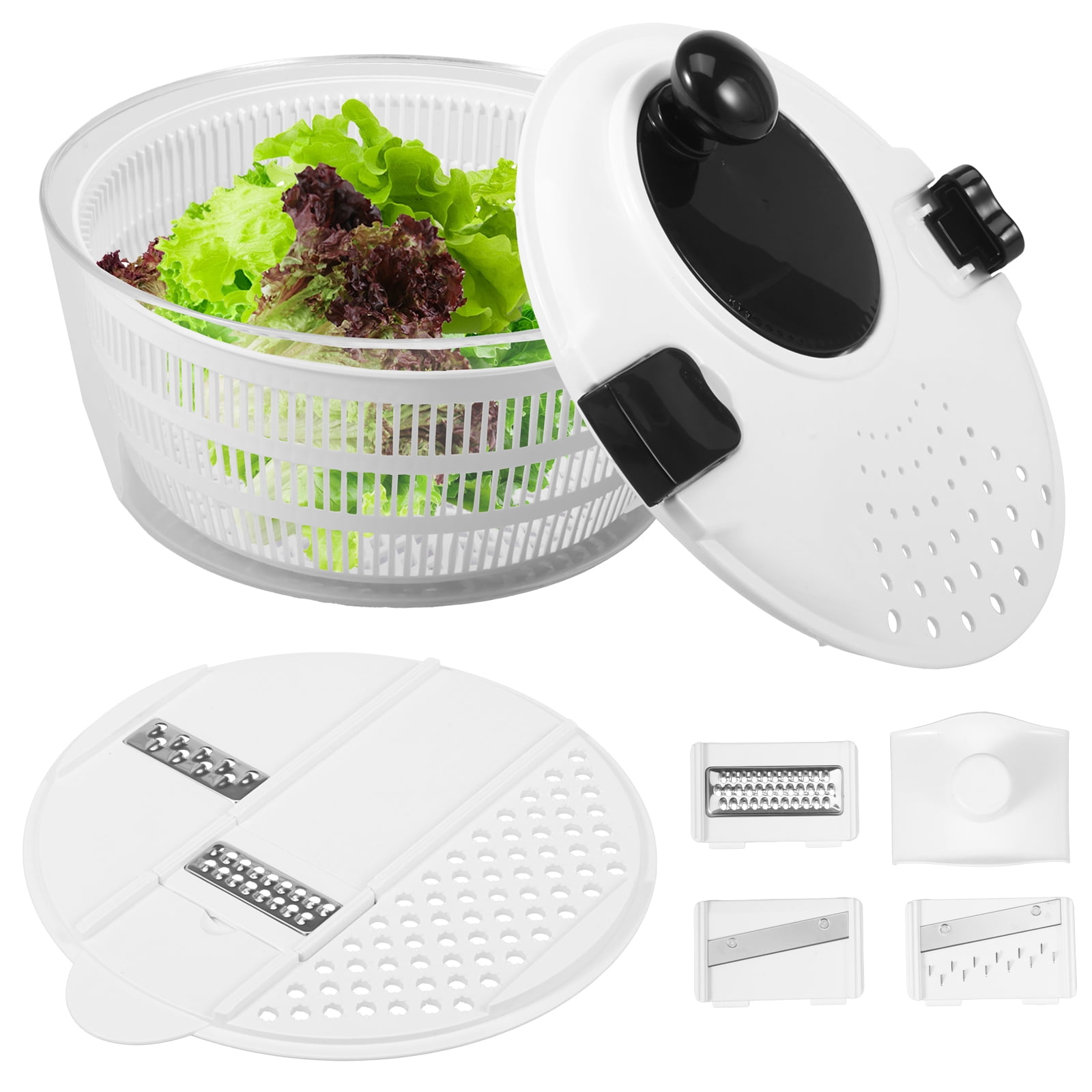 13.53oz Large Salad Spinner- Wash ，Lettuce Washer | Fruit Washer ...