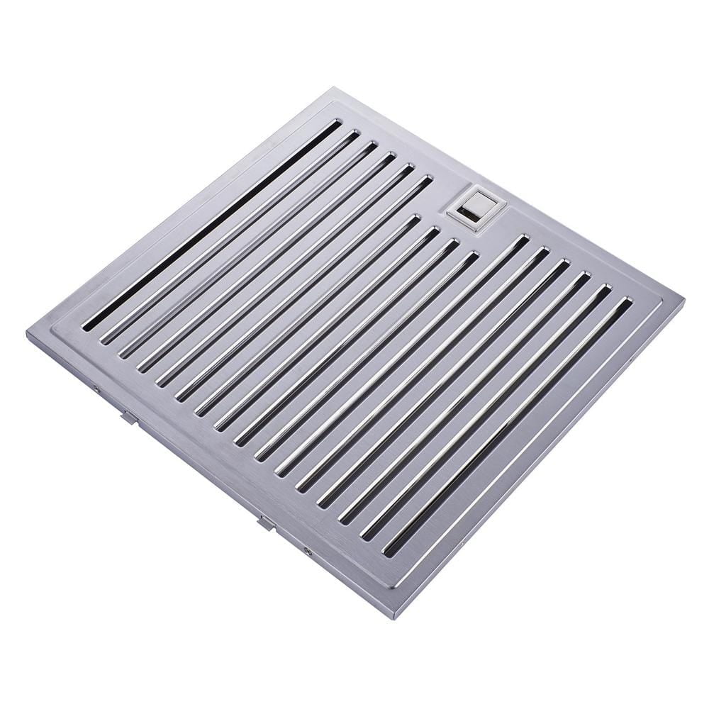 13.56 in. X 13.69 in. Stainless Steel Baffle Filter for Range Hood ...