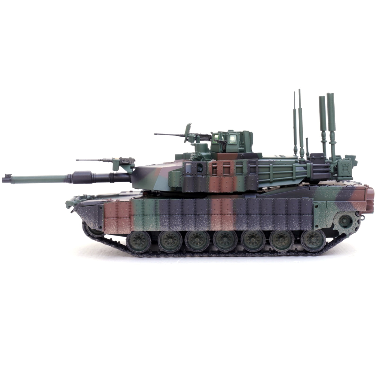 13.5cm Diecast Alloy 1/72 Scale US M1A2 TUSK II Abrams Main Battle Tank Finished Model Toy ...