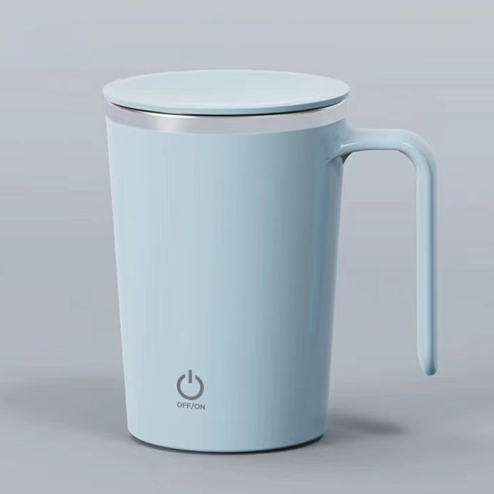 13.5fl.oz/400ml Self Stirring Mug with Lid Automatic Magnetic Stirring ...
