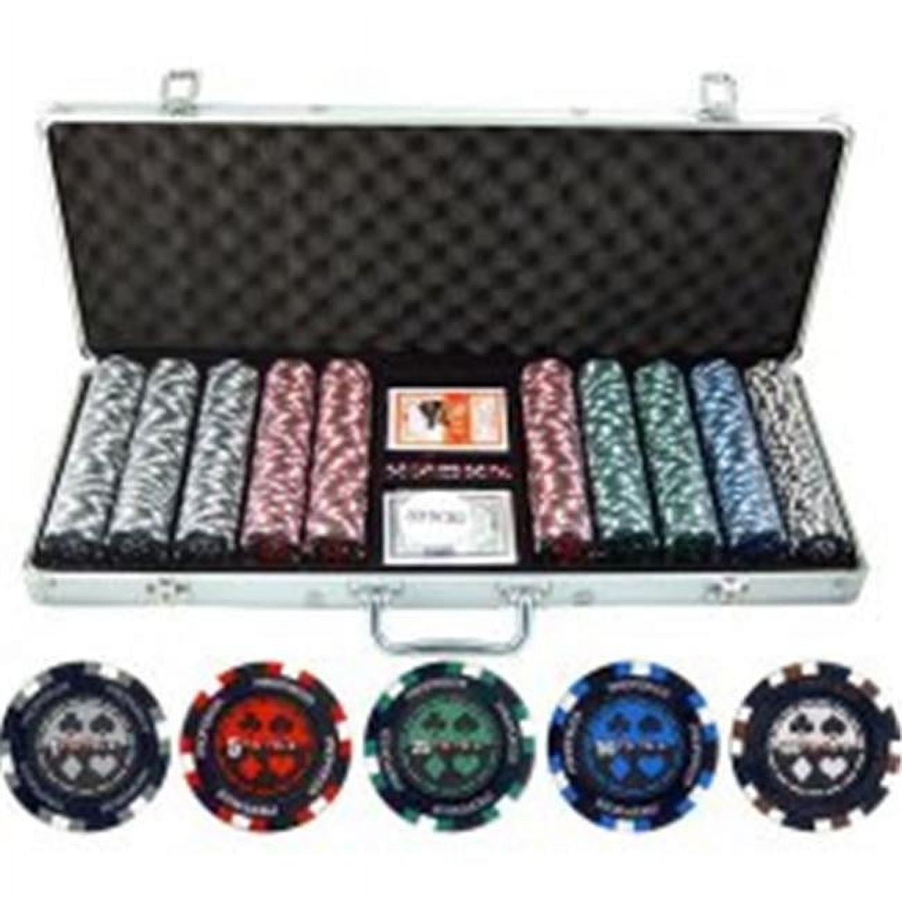 13.5g 500pc Pro Poker Clay Poker Set - Walmart.com