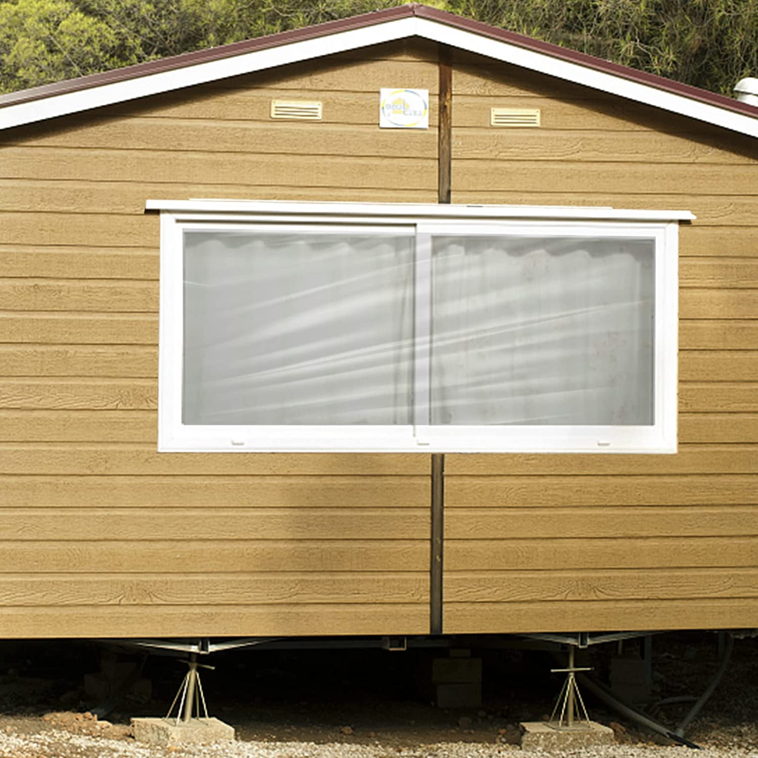 13 × 6.6 FT Clear Heavy Duty Waterproof Tarp- Snowproof & Windproof ...