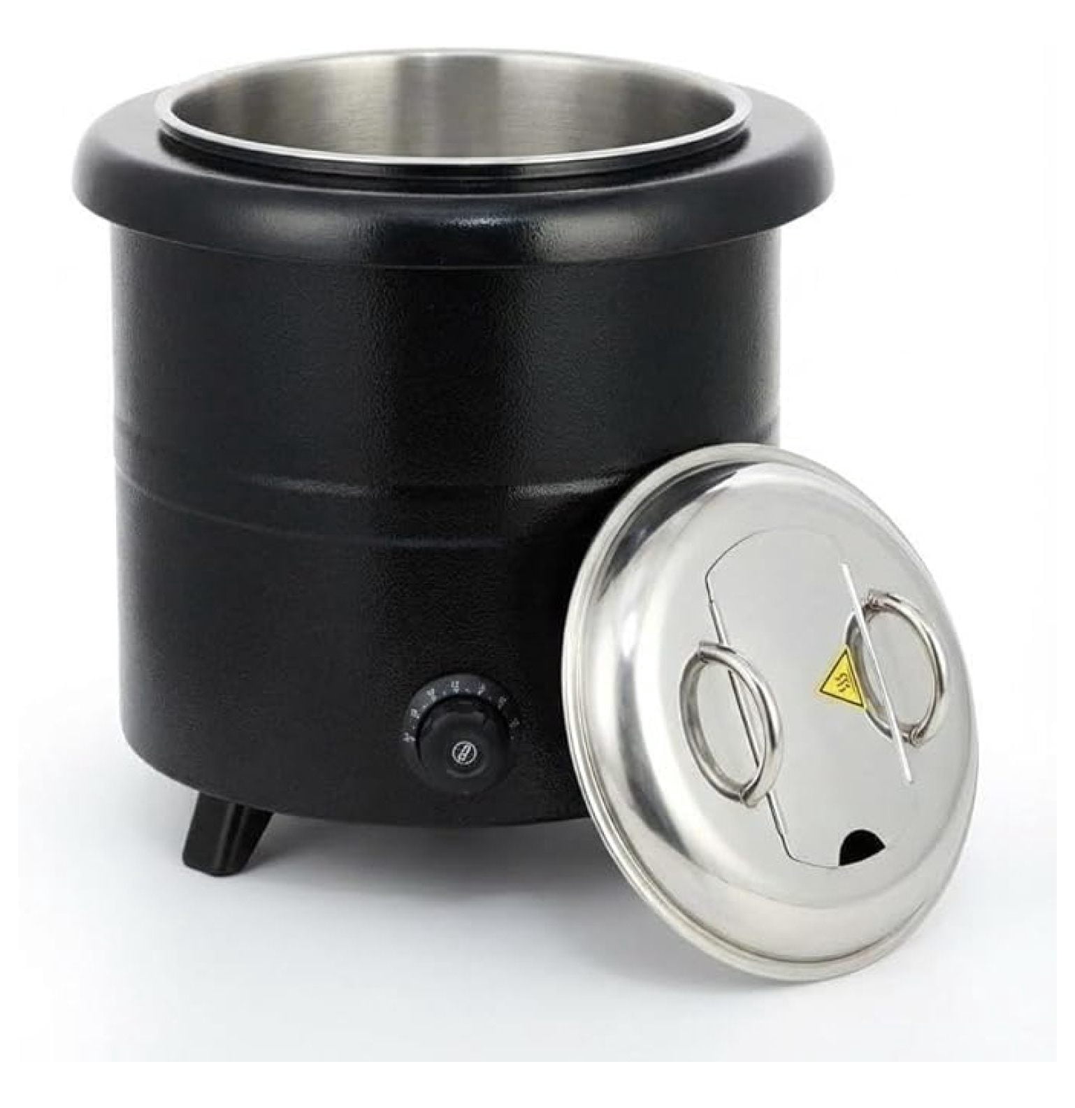 13.7-Quart Electric Soup Warmer – Stainless Steel Food Warmer with ...
