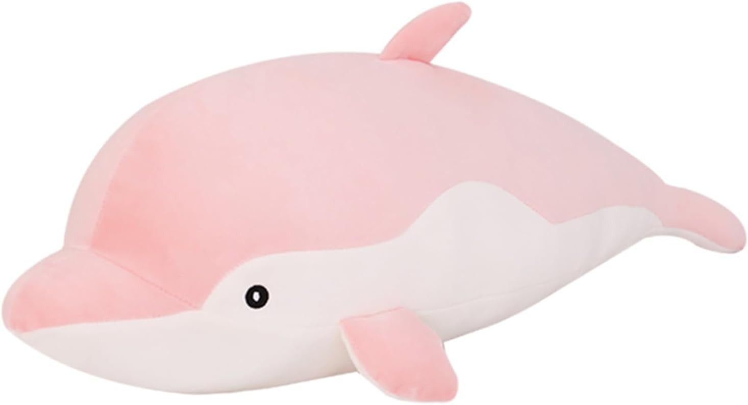 13.7 in Dolphin Stuffed Animal Plush Toys, Cute Dolphin Plush Hugging ...