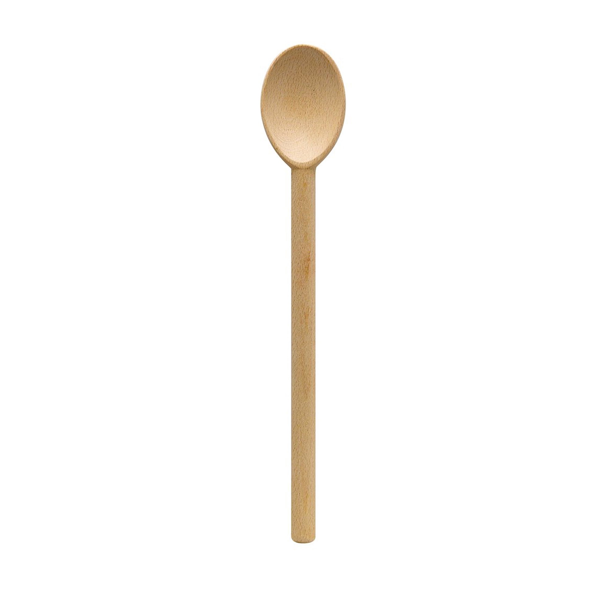 13.75" French Beechwood Spoon: Heavyweight professional grade for dense ...