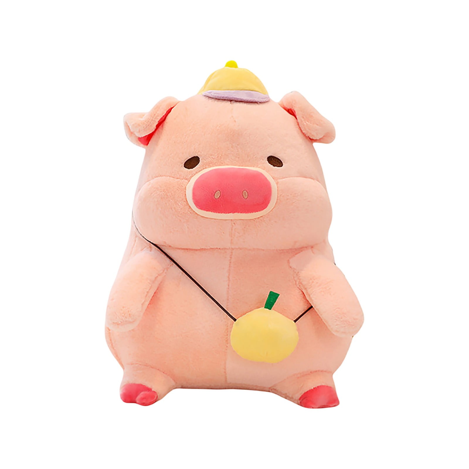 13.78" Pineapple Pig Plush Toy – Soft Pig Stuffed Animal Plush Pillow, Huggable Pineapple Pig ...