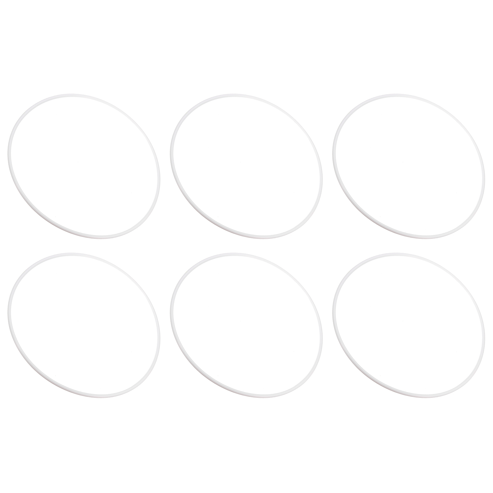 13.78" Plastic Craft Rings Dream Catcher Circle Macrame Round Rings ...