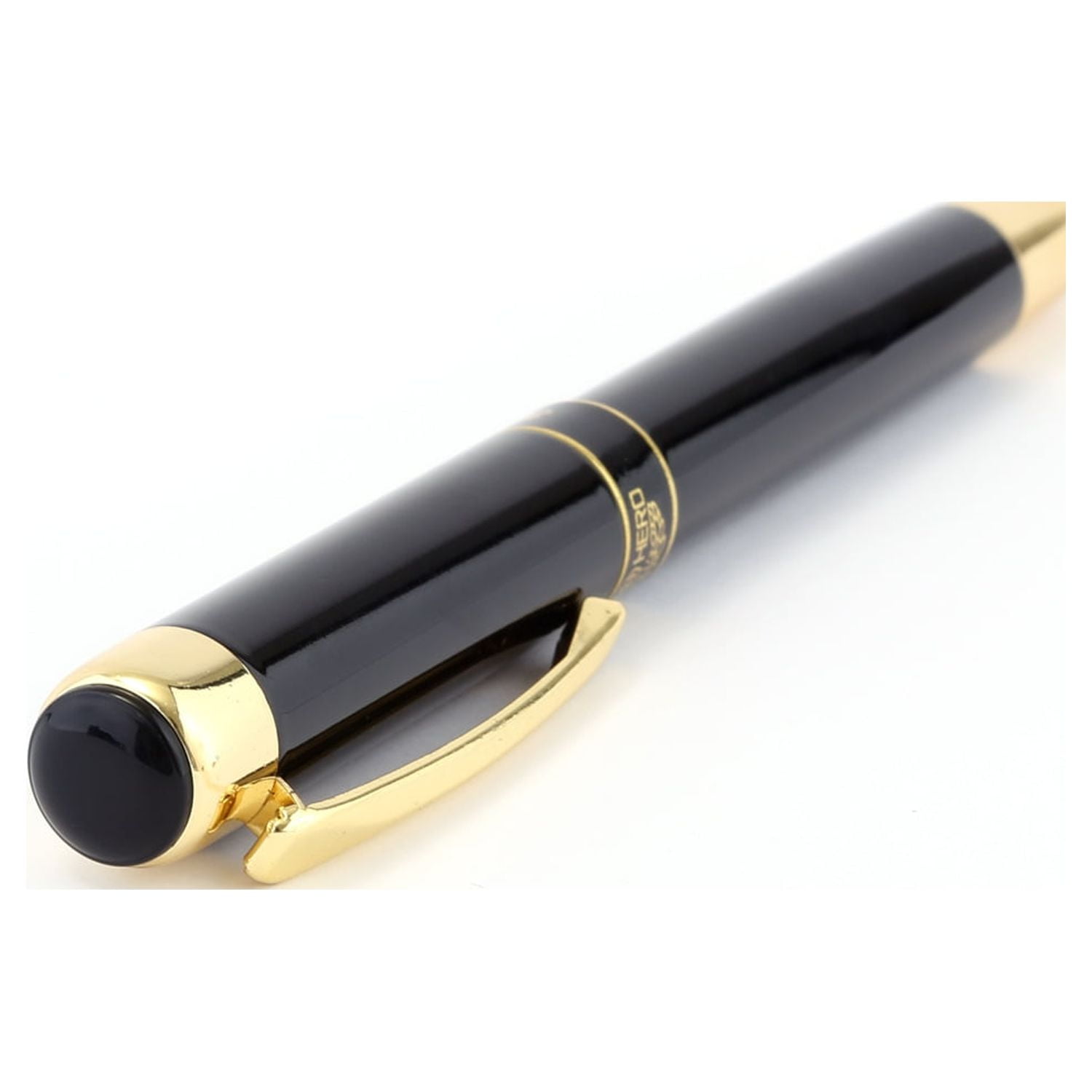 13.7CM Black Gold Luxury Fude Artist's Signature Accessory Nib Fountain ...