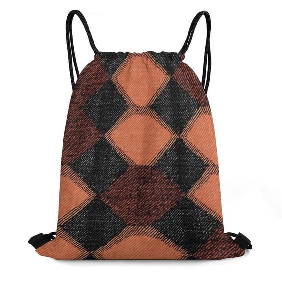 13.8×16.5in Bundle Pocket Knapsack Open Pull Rope Design Large Capacity ...