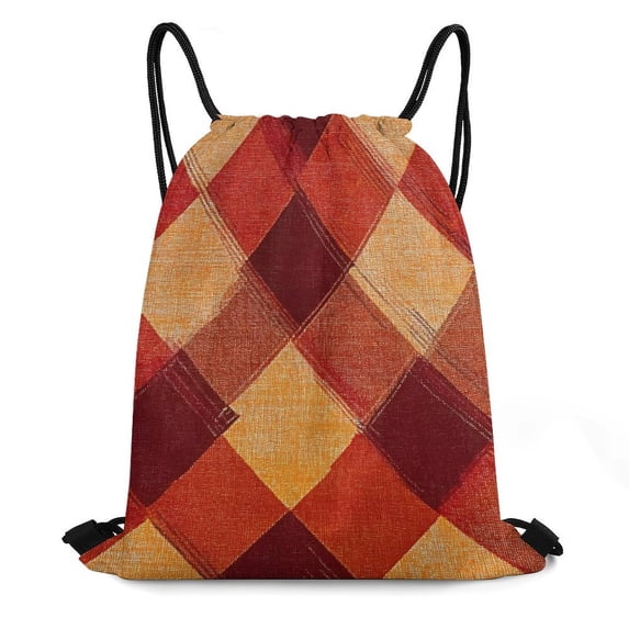 13.8×16.5in Bundle Pocket Knapsack Open Pull Rope Design Large Capacity ...