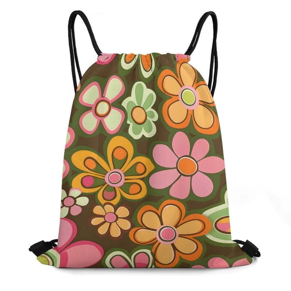 13.8×16.5in Bundle Pocket Knapsack Open Pull Rope Design Large Capacity ...