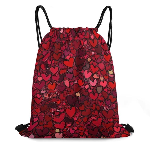 13.8×16.5in Bundle Pocket Knapsack Open Pull Rope Design Large Capacity ...