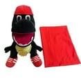 13.8-Inch Black Dragon JEFF Puppet, JEFF Hand Puppet Collection Stuffed ...