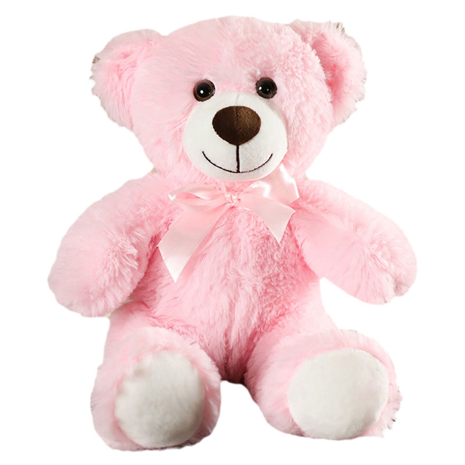 13.8 inch Teddy Bear Stuffed Animal with Satin Bow Tie for Girlfriend ...