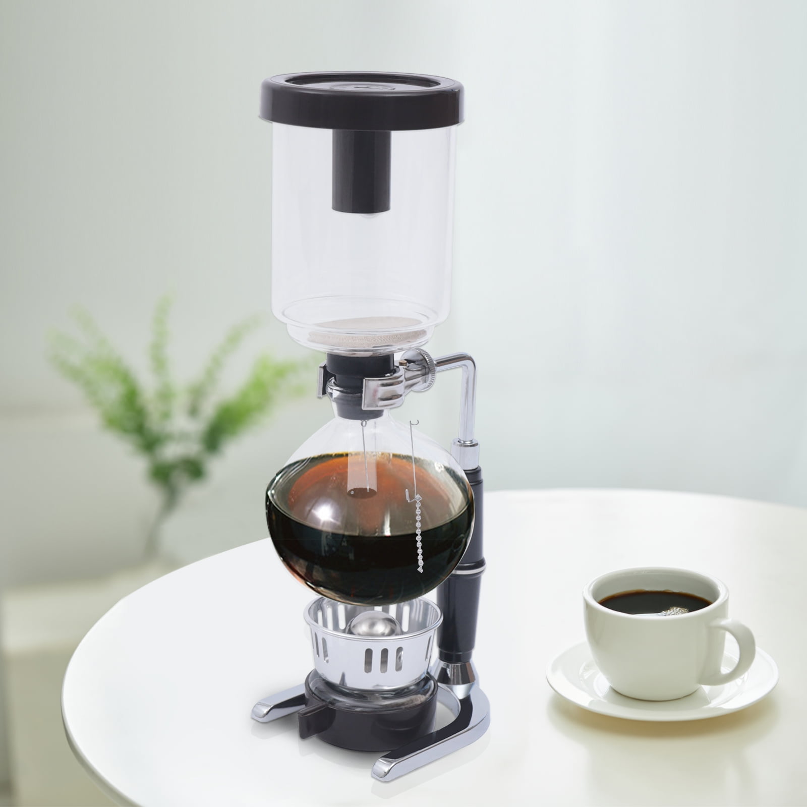 13*9.5*37.5cm 500ml Unique Syphon Coffee Maker Tabletop Glass Vacuum ...