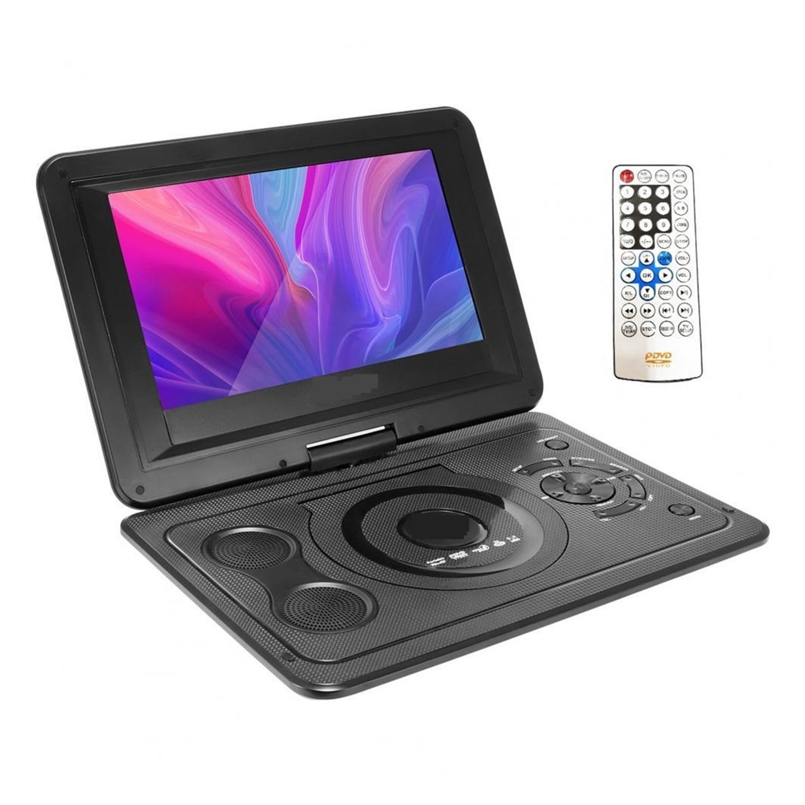 13.9 Inch Portable Home Car DVD Player VCD CD TV Player USB Radio ...