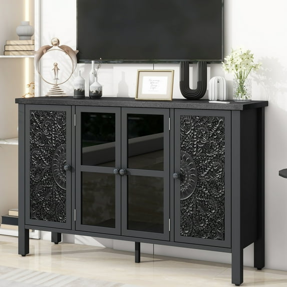 13.9'' Wide and 30'' High Stand - Glass Cabinet for Display - Home ...