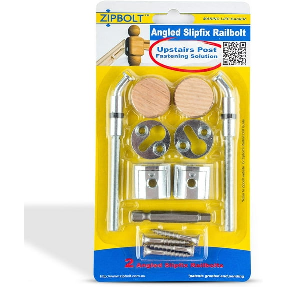 13.960 Angled Slipfix Railbolt — Angled Handrail to Newel Post ...