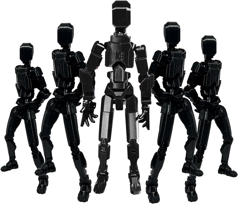 13 Action Figure, T13 Action Figure 3D Printed Multi-Jointed Movable ...
