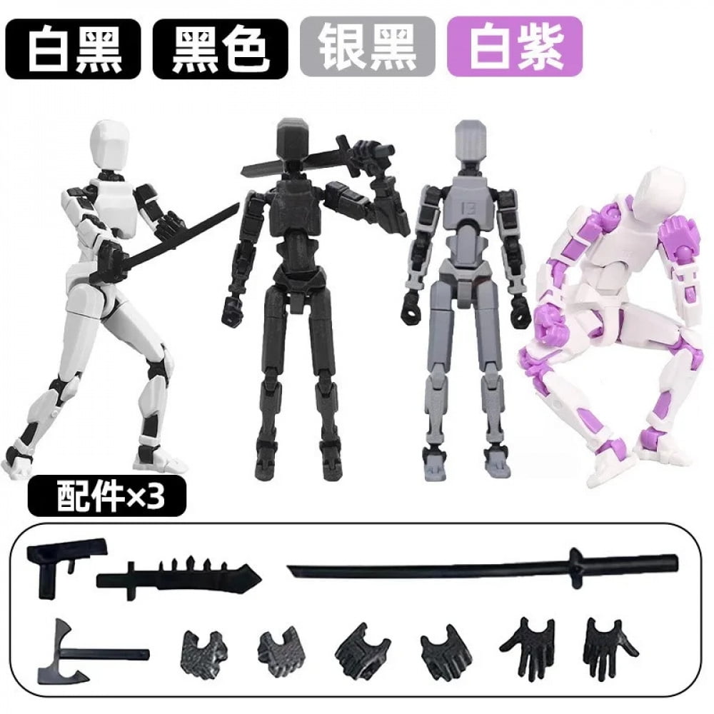 13 Action Figure Titan Multi-Jointed Movable Shapeshift Robot T13 ...