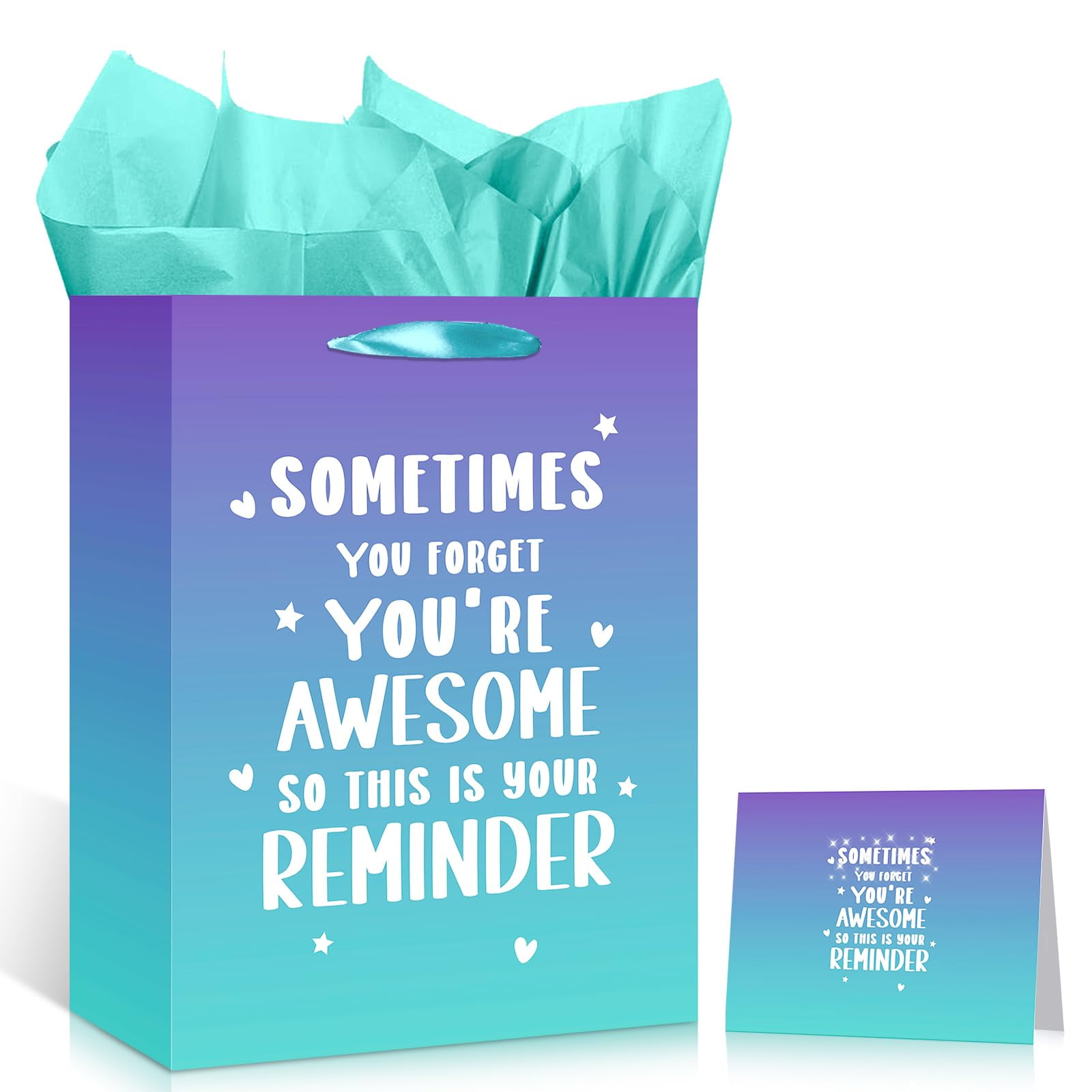 13'' Appreciation Bag OIF8 Reminder You are Awesome Bag Thank You Bag ...