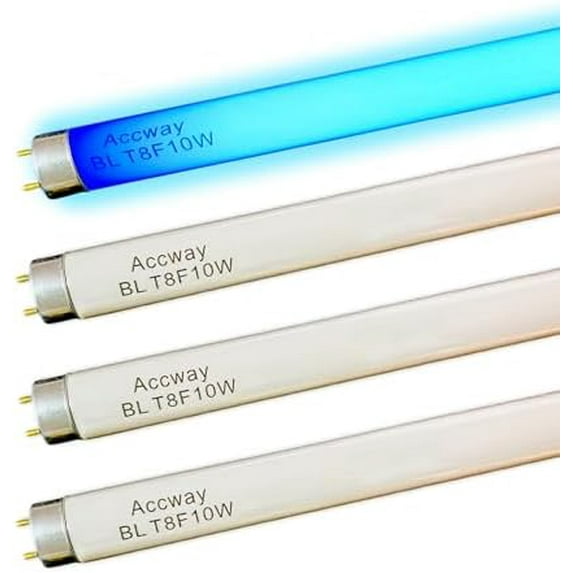 13'' BL T8 F10W Replacement Bulbs for Liba, Aspectek Black Blue ...