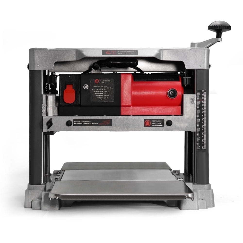 Findbuytool Benchtop Thickness Planer, 13" benchtop planer, 3-Knife HSS ...