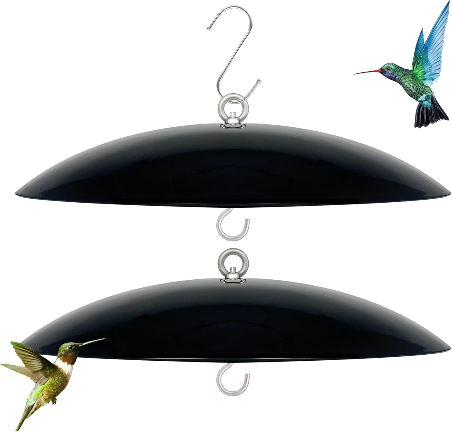 13" Bird Feeder Rain Guard, Hummingbird Feeder Shade Dome Cover ...