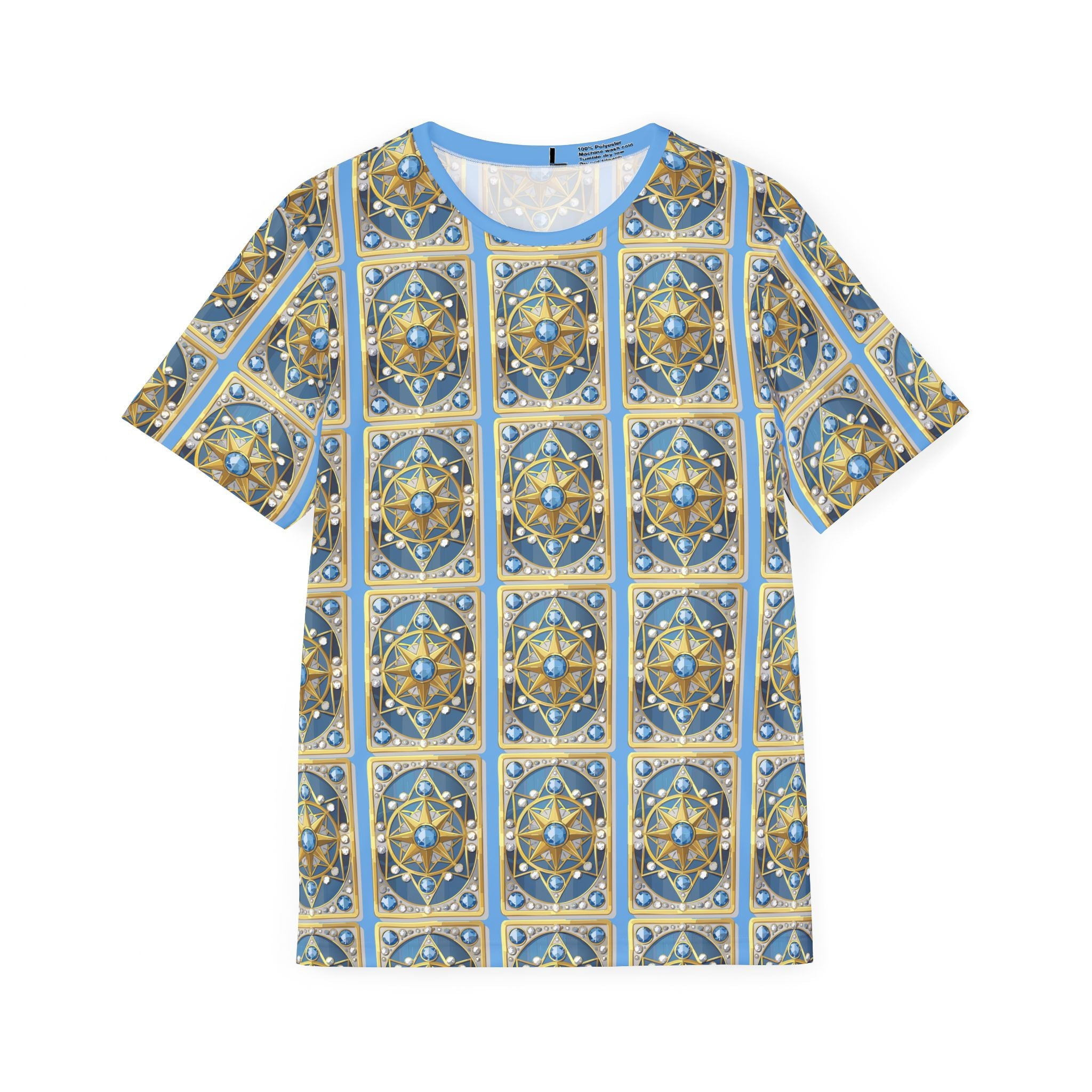 13-Card Deck Graphic T-Shirt, Art Design Poly Shirt, All Over Print ...